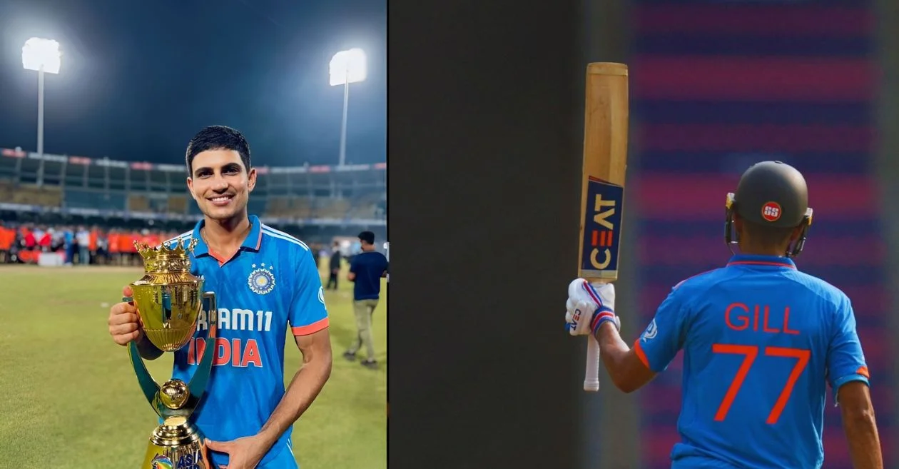 Shubman Gill revealed the real story behind his jersey. 77 'Asia Cup ...
