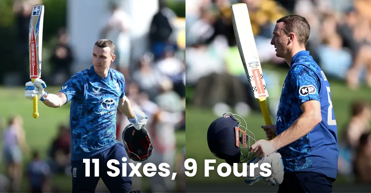 Harry Brook created history by scoring a record-breaking century for ...
