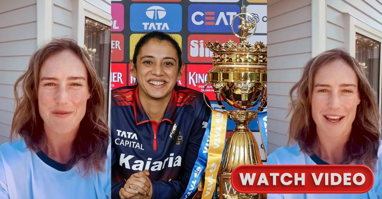 WATCH: Ellyse Perry pays emotional tribute to RCB ahead of WPL 2026 ...